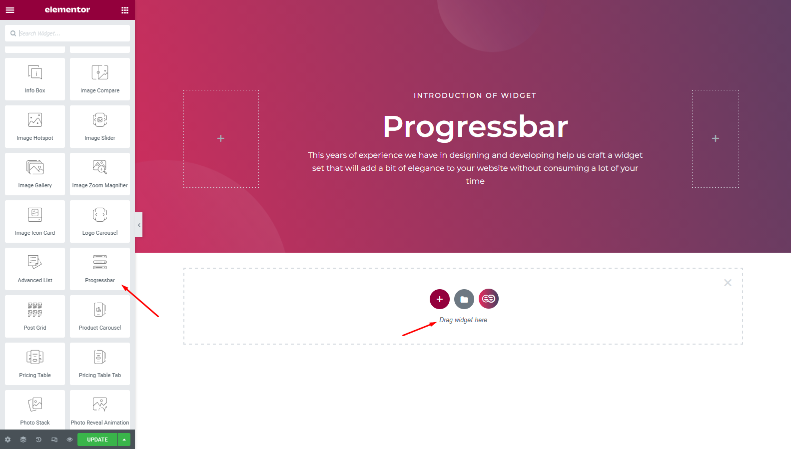 How To Use Progressbar Widget Of EnterAddons - Enter Addons How To Use Progressbar Widget Of EnterAddons - Enter Addons