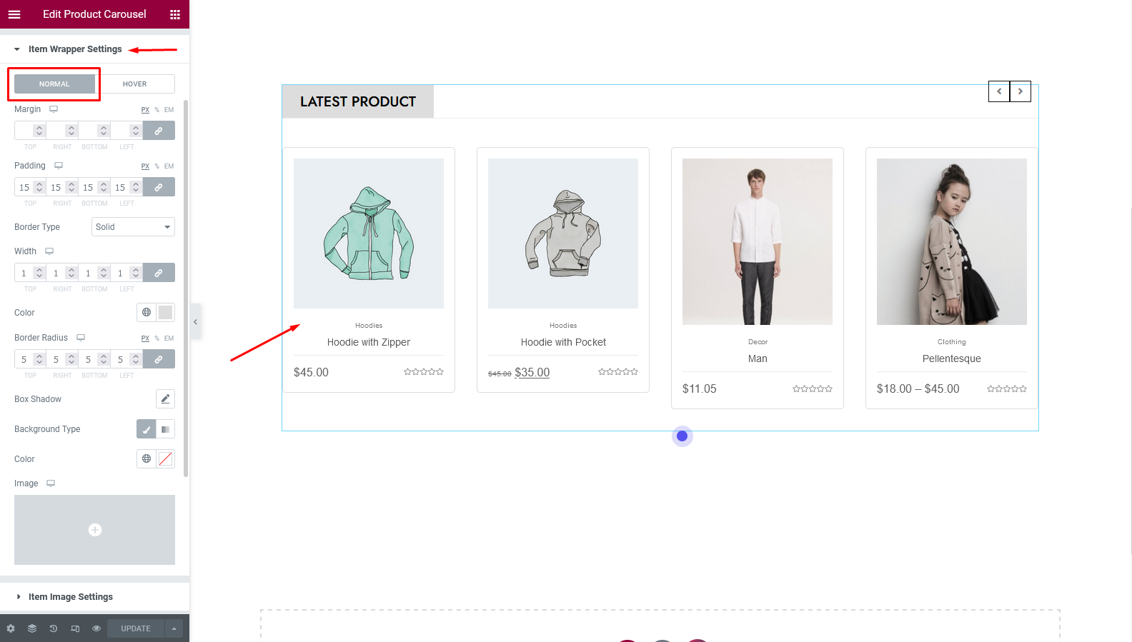 How To Use Product Carousel Widget Of EnterAddons - Enter Addons
