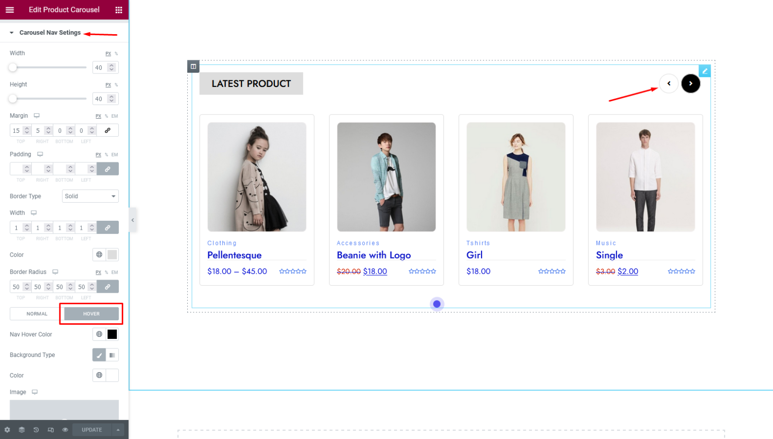 How To Use Product Carousel Widget Of EnterAddons - Enter Addons