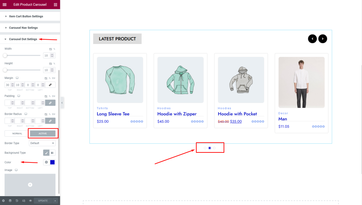How To Use Product Carousel Widget Of EnterAddons - Enter Addons