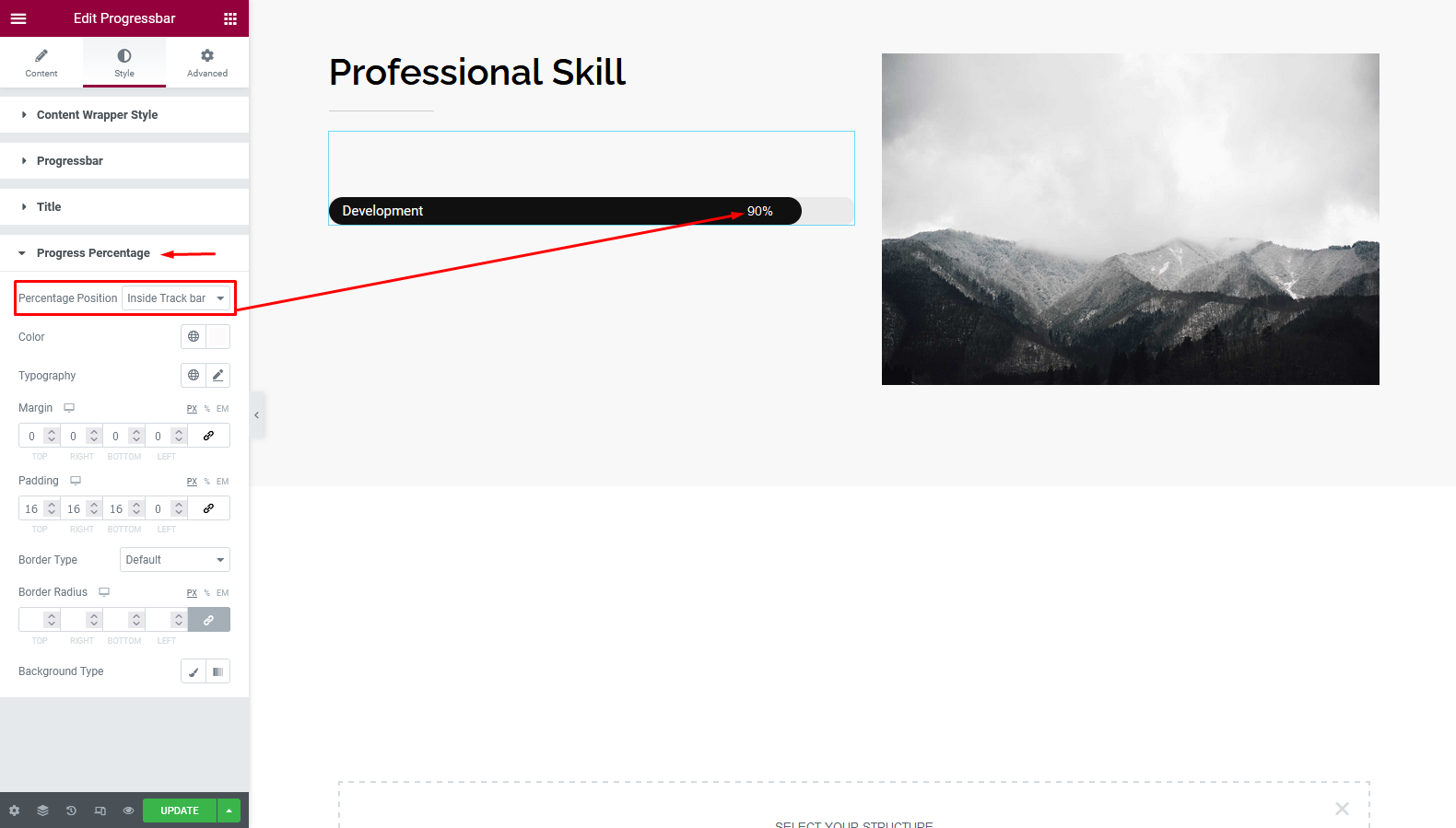 How To Use Progressbar Widget Of EnterAddons - Enter Addons