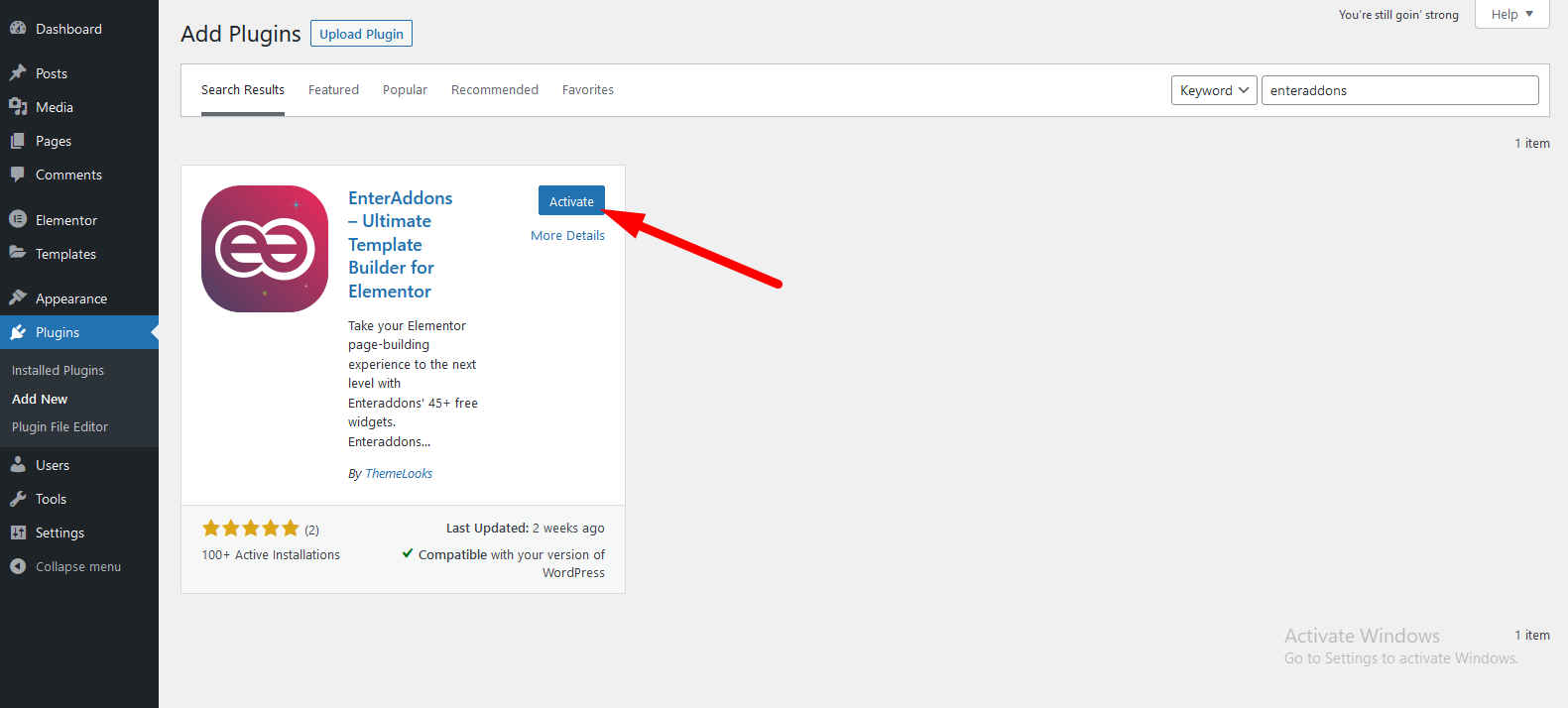How to install EnterAddons Plugin - Enter Addons