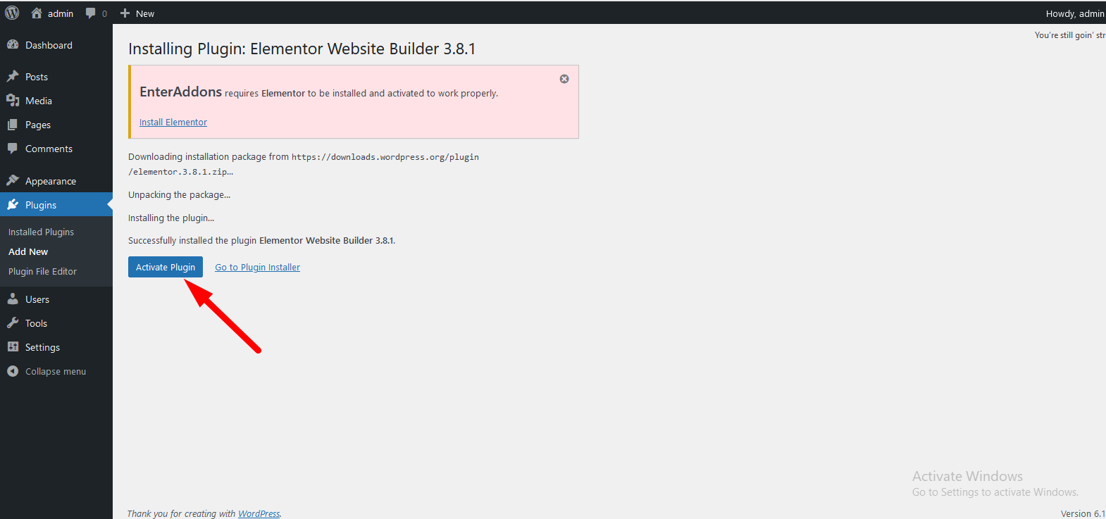 How to install EnterAddons Plugin - Enter Addons