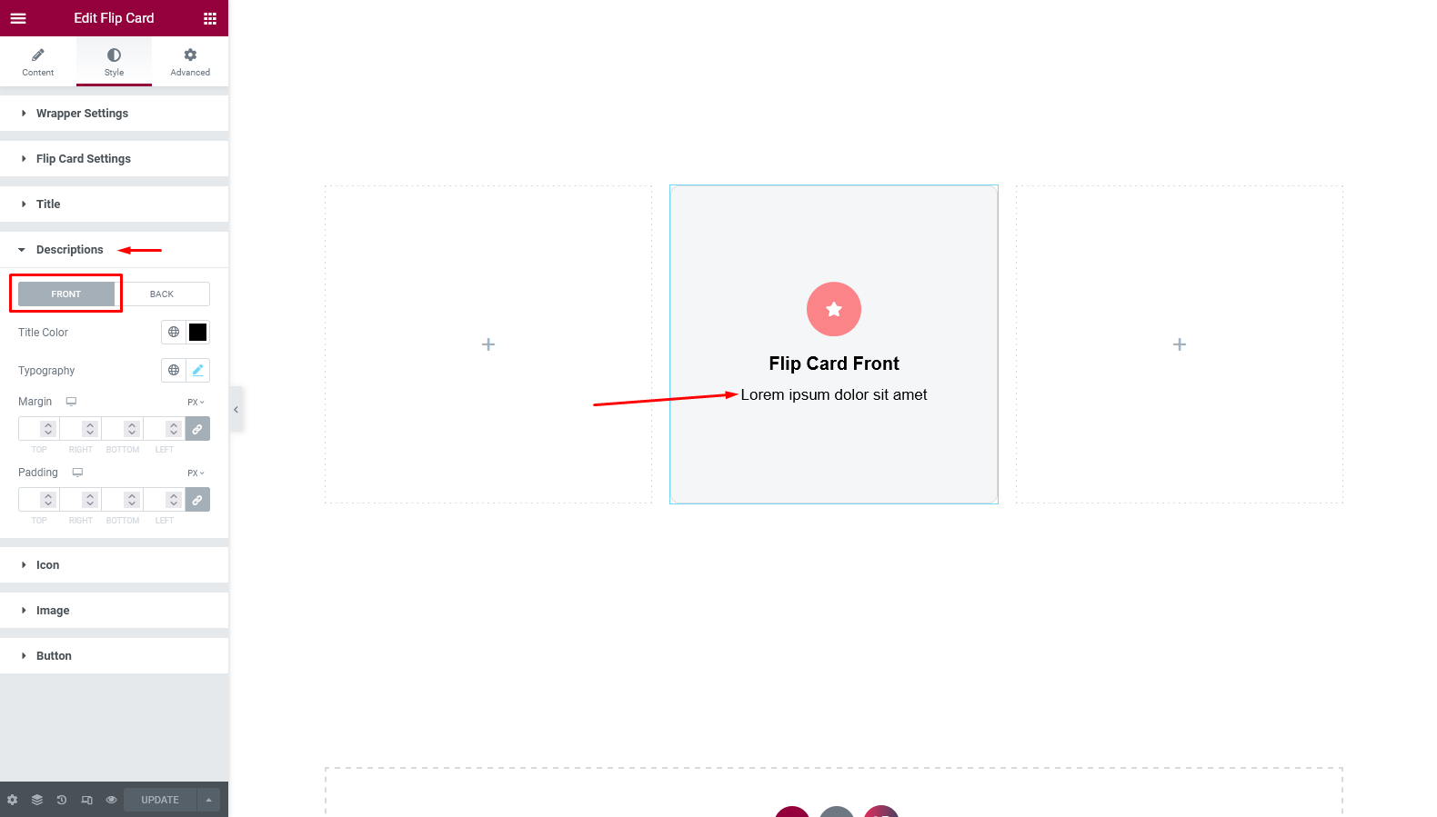 How To Use Flip Card Widget Of EnterAddons - Enter Addons