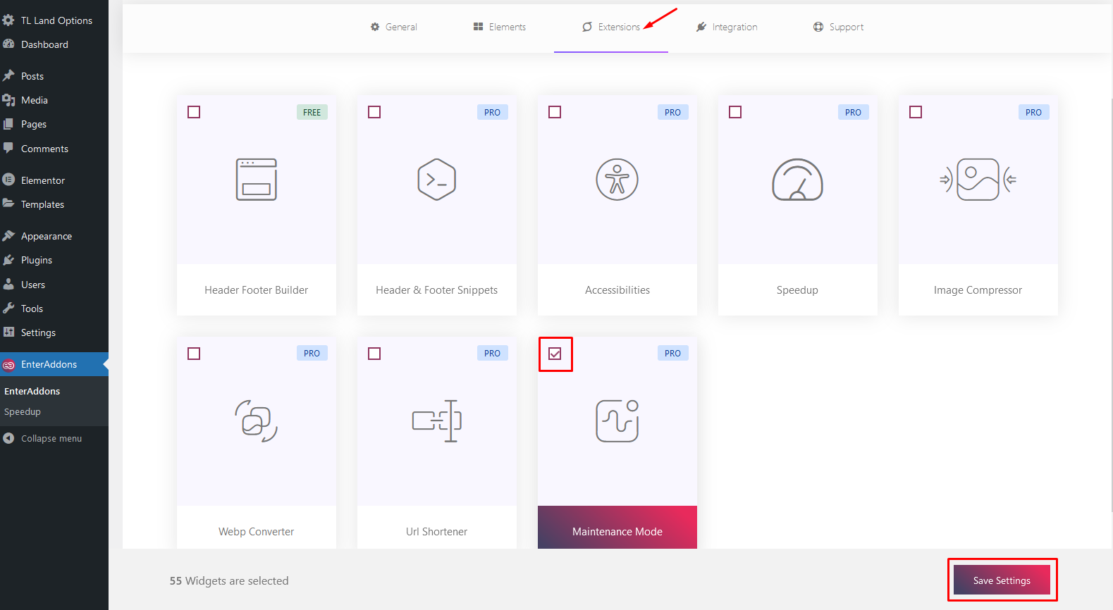 How to use Maintenance Mode Module - Enter Addons